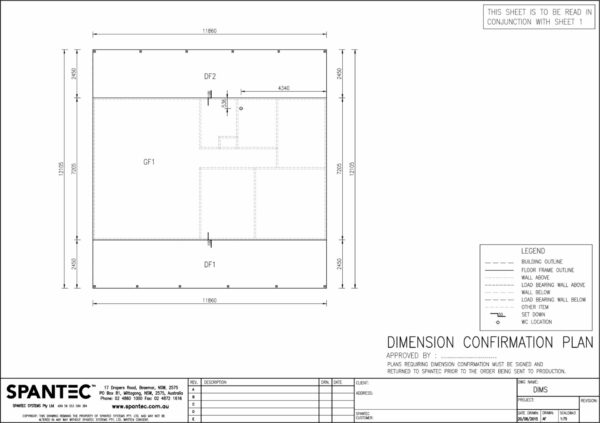 Designed, Manufactured And Delivered Kit Floor & Roof Frames - Spantec