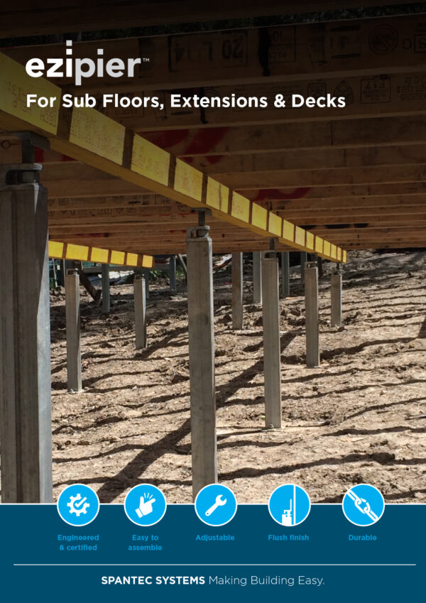 How to use & specify; Boxpsan, Colorbeam, Ezipier, Ezibrace - Spantec